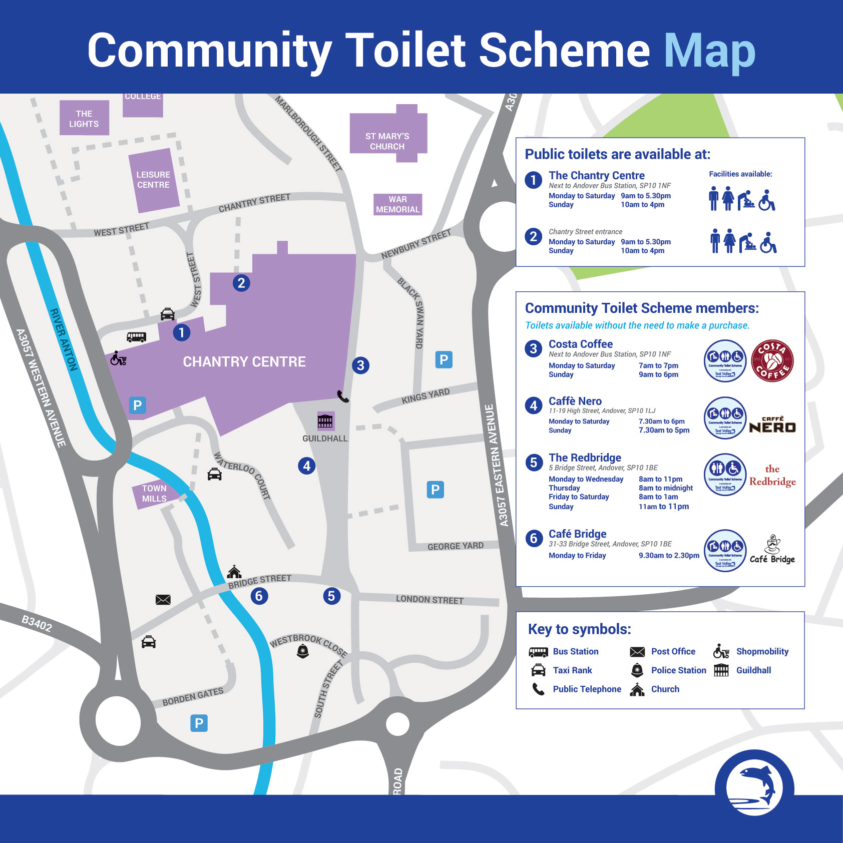 Community Toilet Scheme Q&A | Test Valley Borough Council