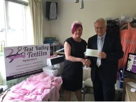 Textiles business makes the cut | Test Valley Borough Council